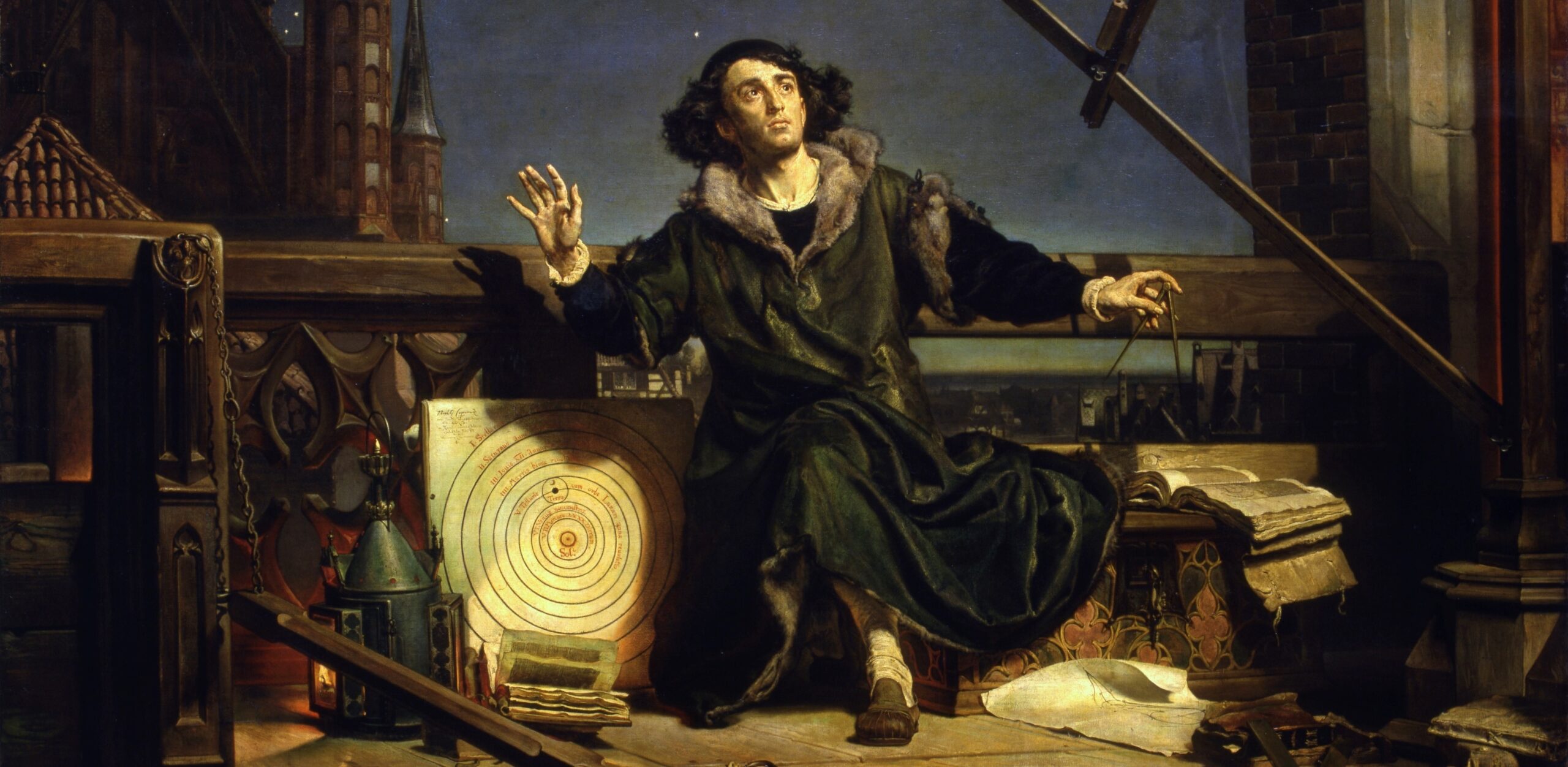 Mikołaj Kopernik nie tylko bywał w Gdańsku, ale... dzięki temu miastu ...