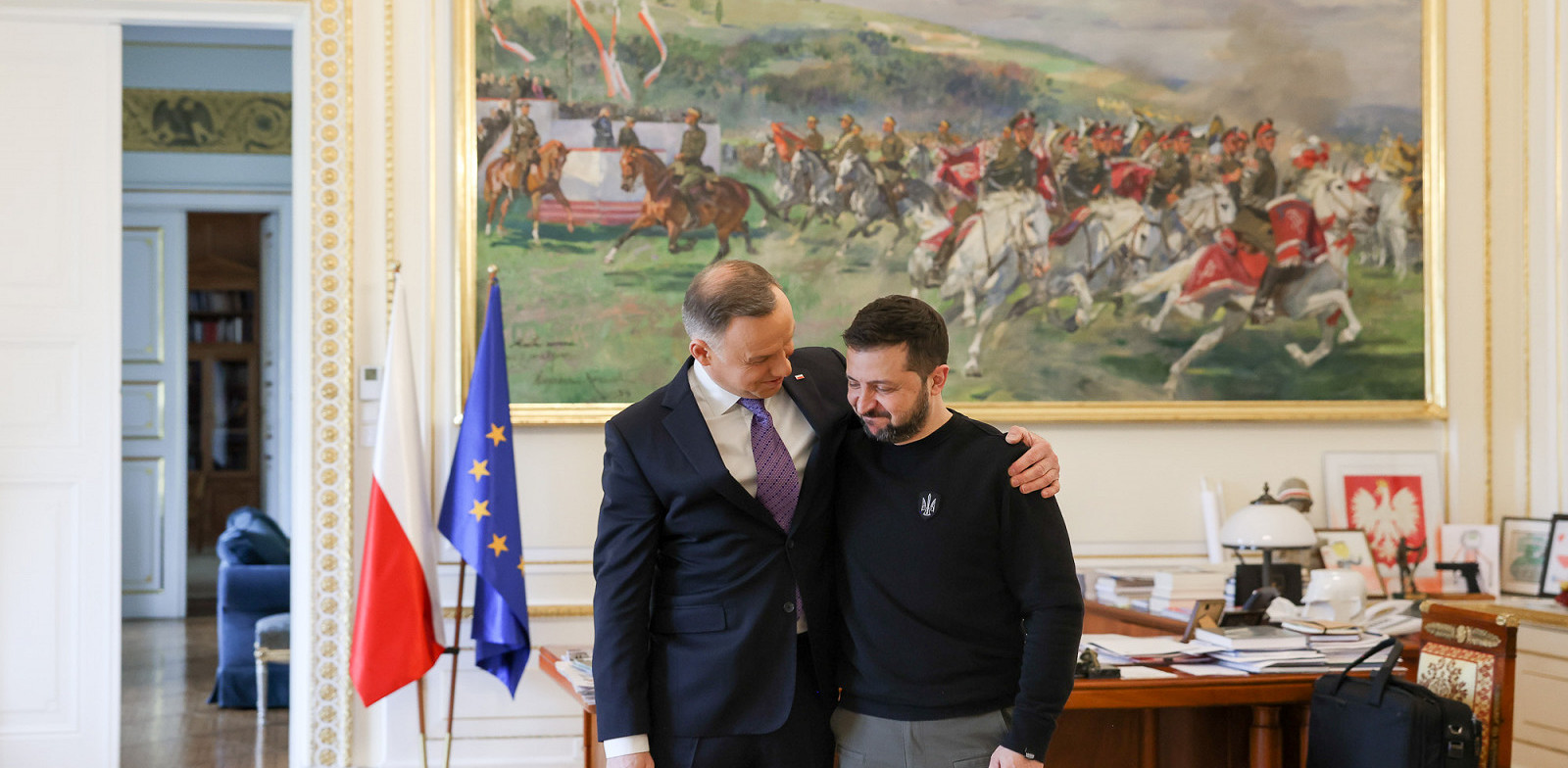 Duda in Kyiv for talks with Zelensky | First batch of Abrams tanks ...