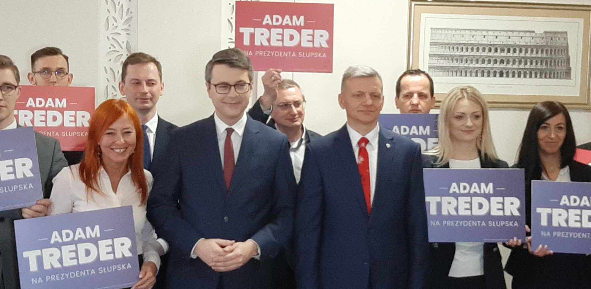 Adam Treder startuje w wyborach na prezydenta Słupska. Zapowiada ...