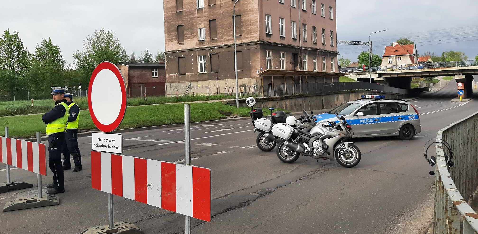 Przejazd pod wiaduktem na ul. Szczecińskiej w Słupsku zamknięty. Będą korki