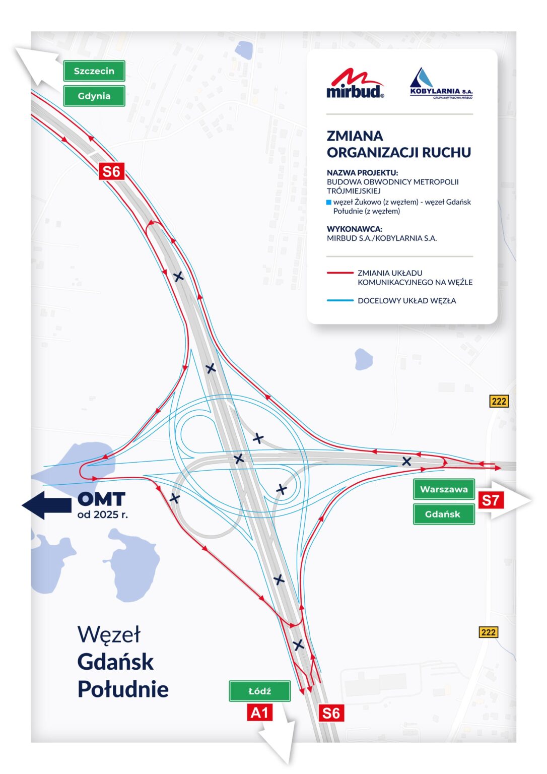 Duże zmiany w ruchu na węźle Gdańsk Południe. Utrudnienia na obwodnicy ...