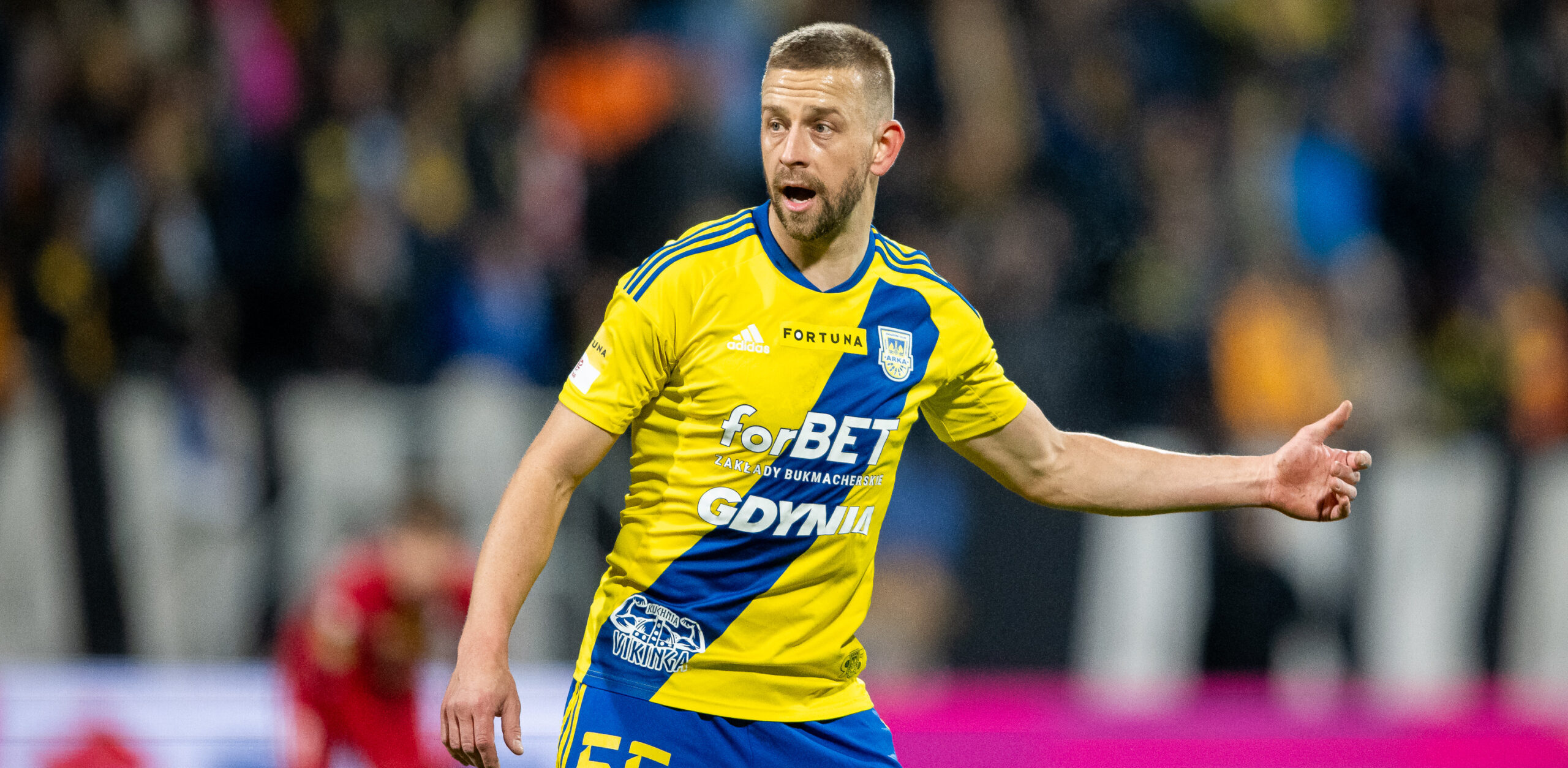 Nie grał od blisko roku. Janusz Gol odchodzi z Arki Gdynia